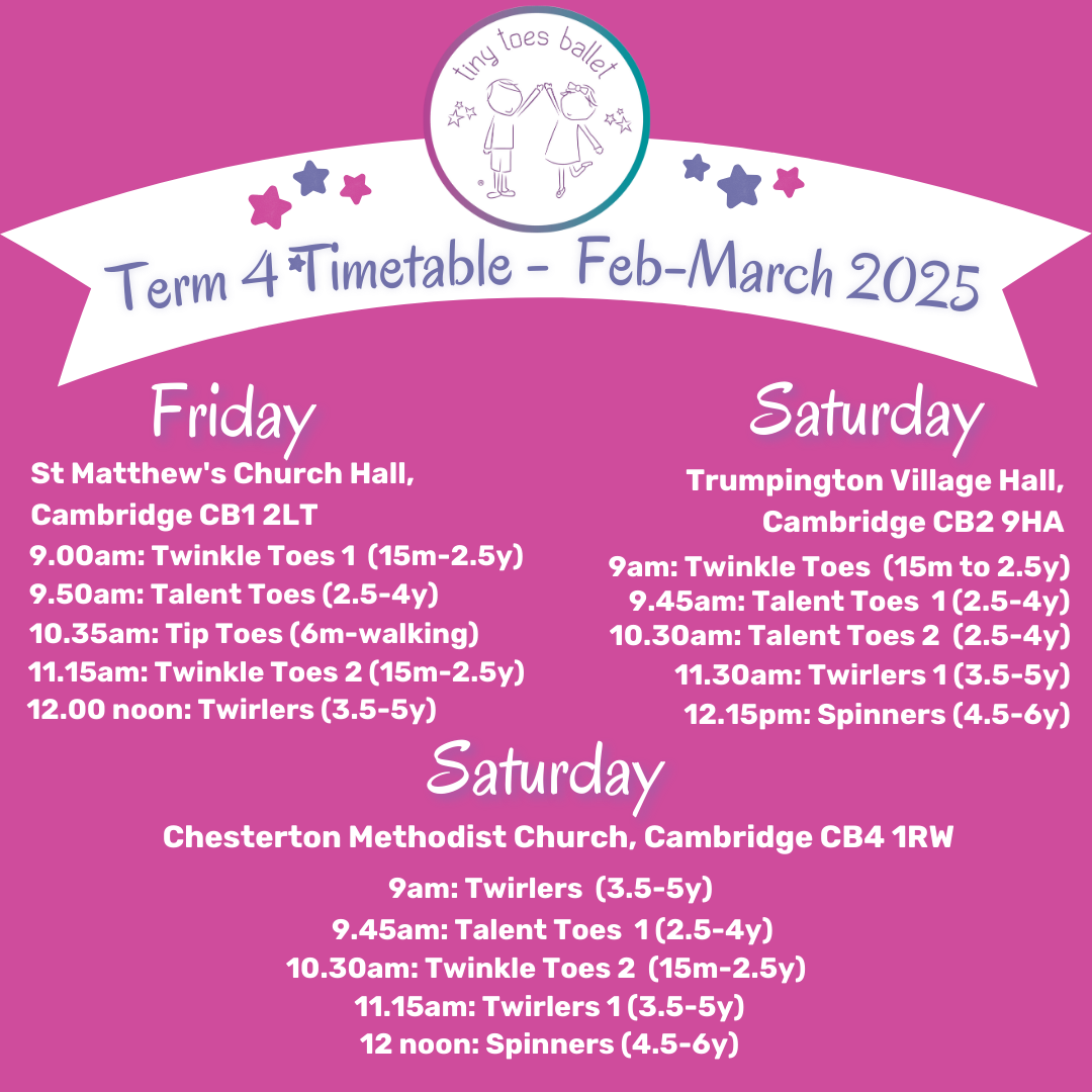 Cambridge CB1 - tiny toes ballet