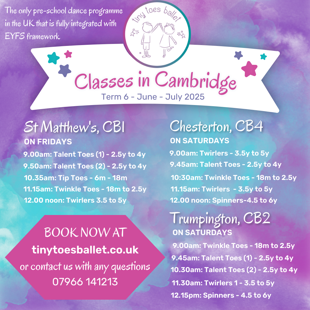Cambridge CB4 - tiny toes ballet